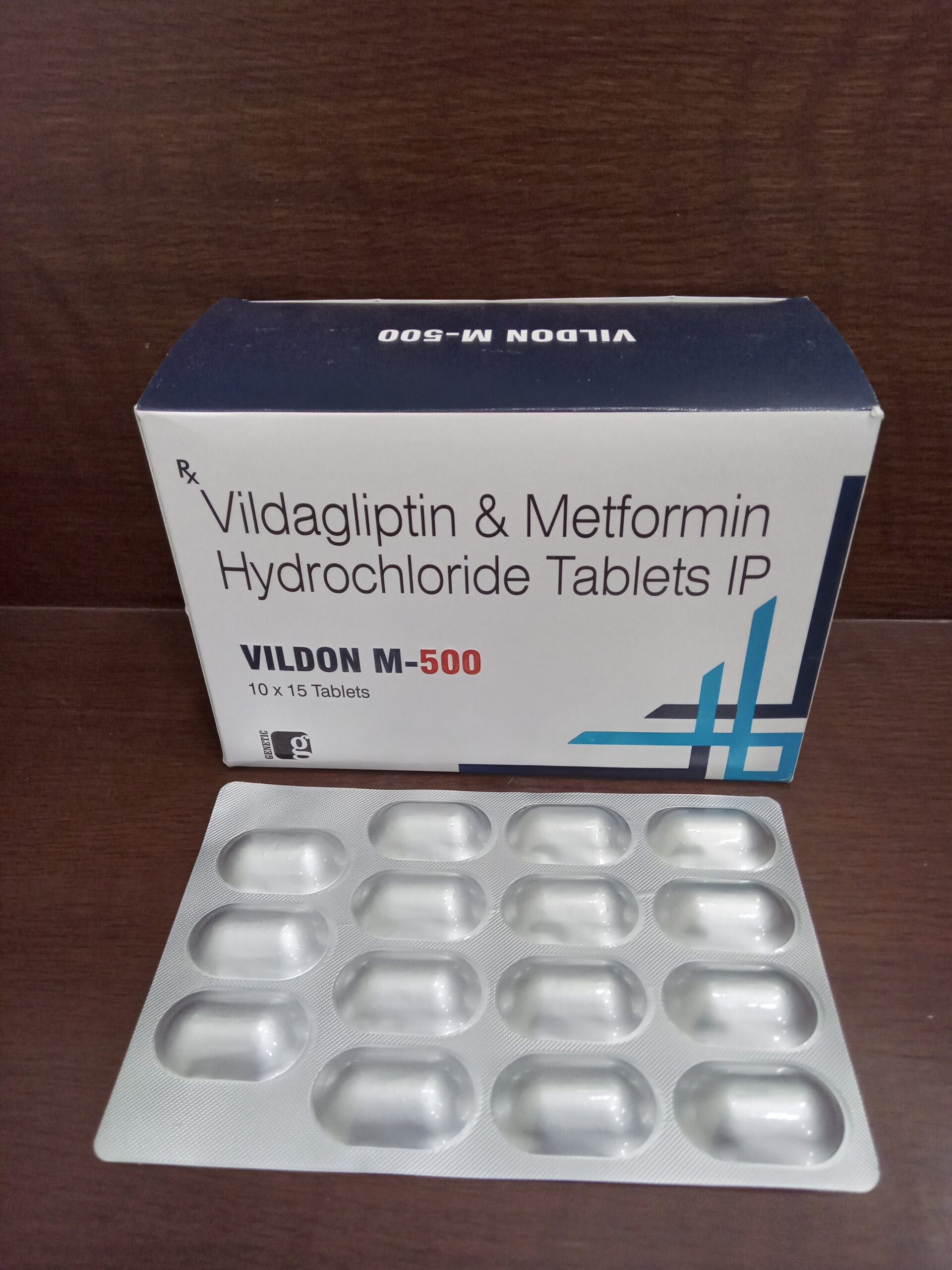 VILDON M 500 Tabs | Genetic Pharma